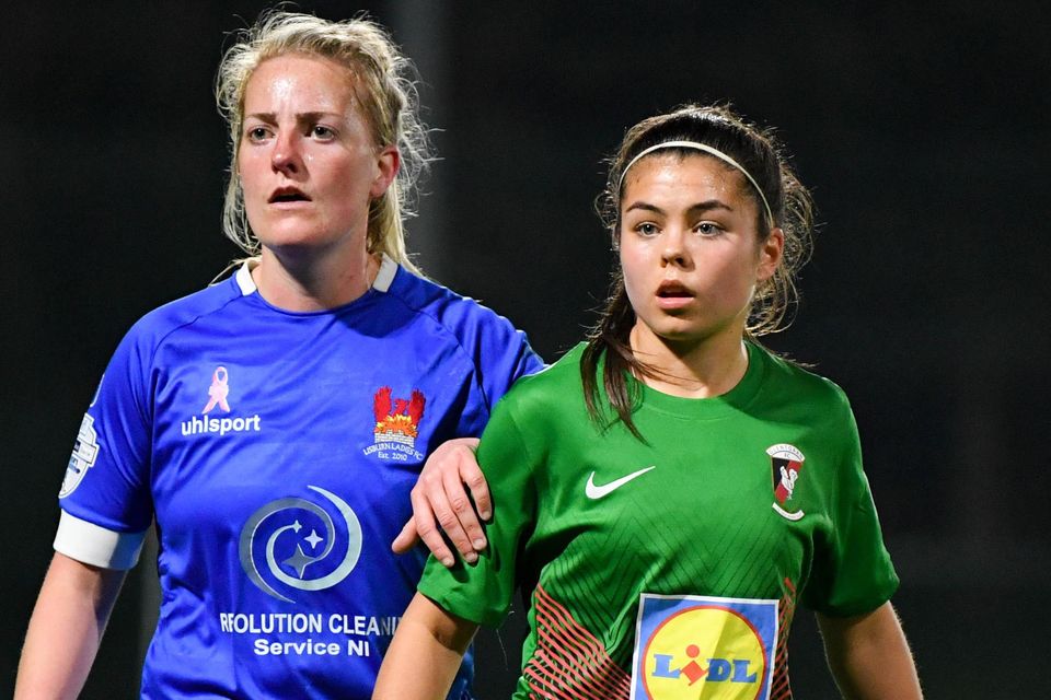 Joely Andrews talks up Glentoran Women’s Champions League prospects ...