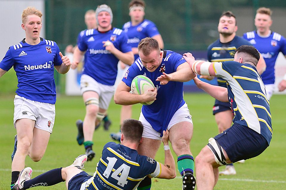 Jonny Hunter’s try treble helps Queen’s University reign over deflated ...