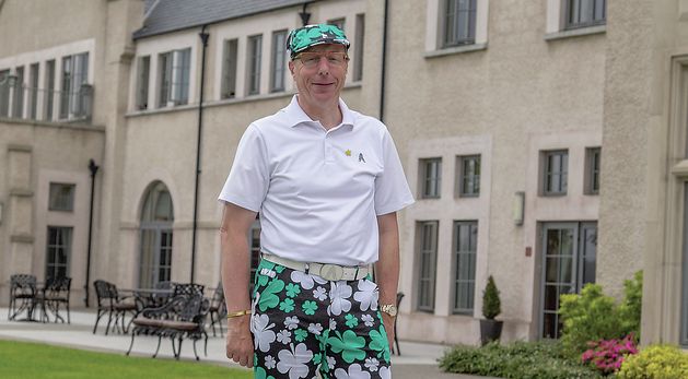 Fairway to go... golfer's four rounds in four nations in one day ...