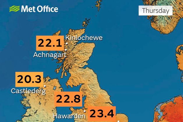 Northern Ireland weather forecast: Warmest day of the year recorded in ...