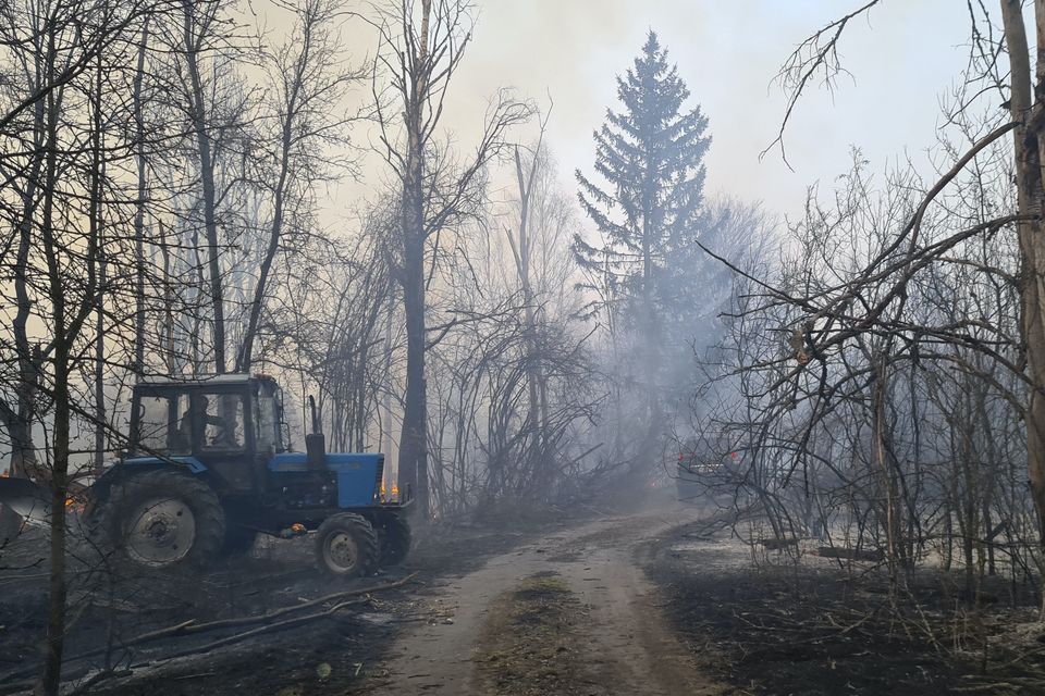 Fires put out near Chernobyl nuclear plant | BelfastTelegraph.co.uk