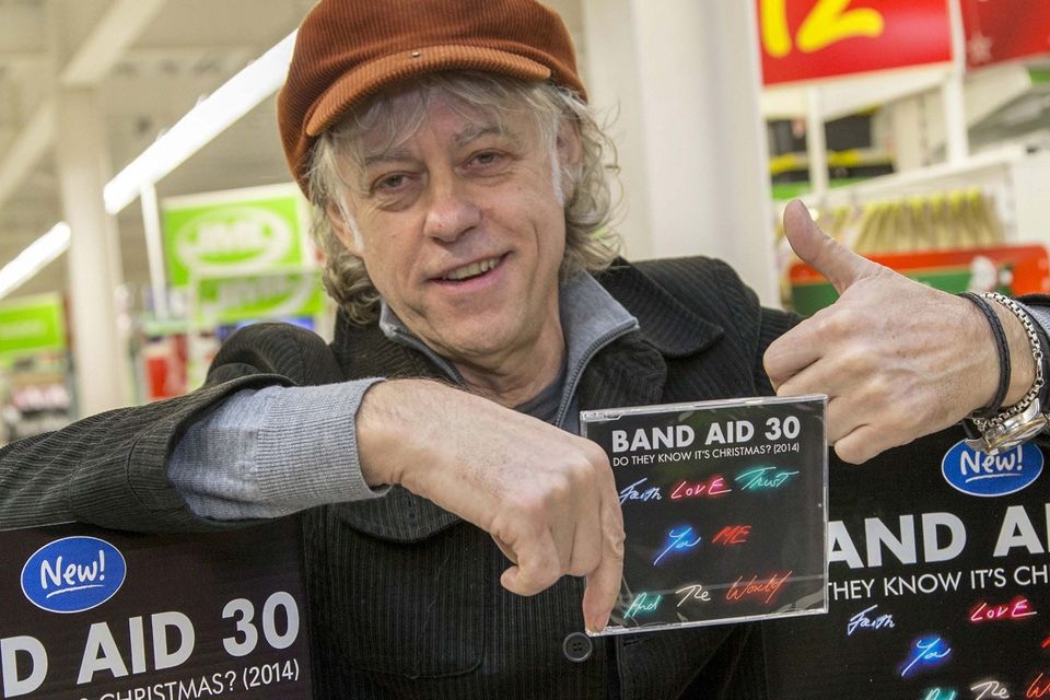Geldof launches Band Aid challenge | BelfastTelegraph.co.uk