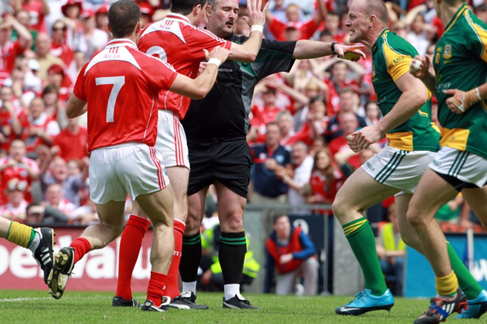 In Pictures: Fury as fans attack Ulster GAA referee after Meath beat ...