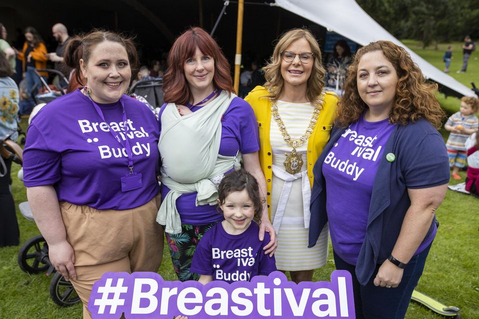 Mums & babies have a blast at Breastival | BelfastTelegraph.co.uk