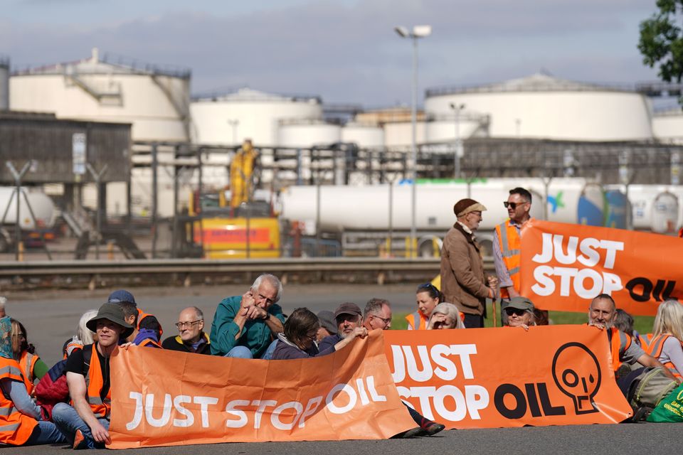 Oil terminal protest ‘not disrespectful’ to Queen, say activists ...