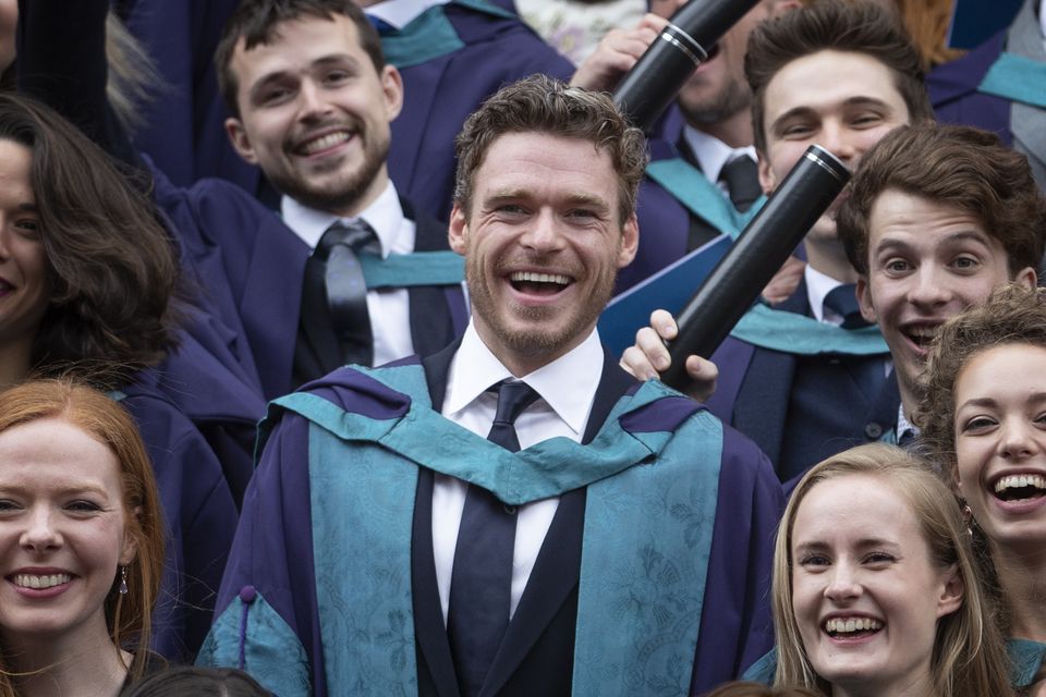 Richard Madden ‘humbled’ at honorary doctorate years after missing ...