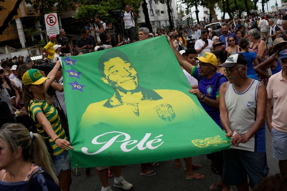 Pele buried at cemetery in Brazilian city he made famous ...