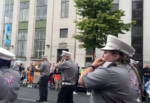Twelfth parade gets underway in Belfast City Centre | BelfastTelegraph ...