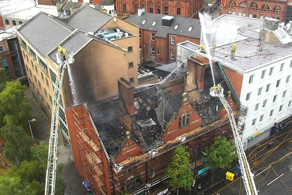 Artists set to have ‘funeral’ after Cathedral Quarter blaze ...