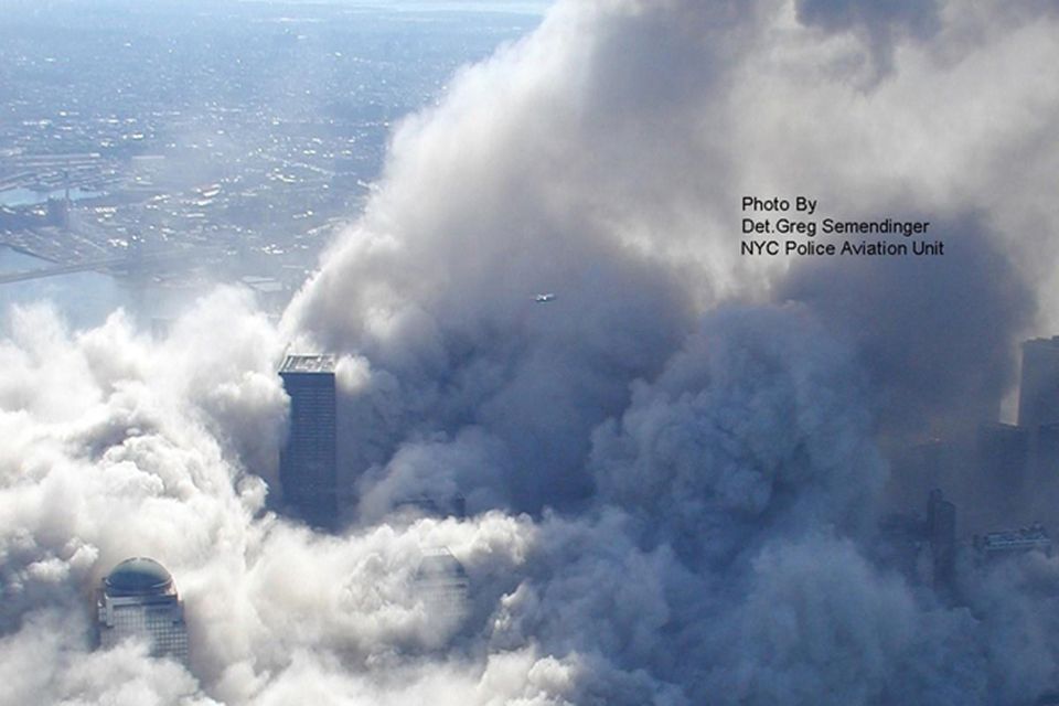 New York: Aerial photographs released of 9/11 World Trade Center ...