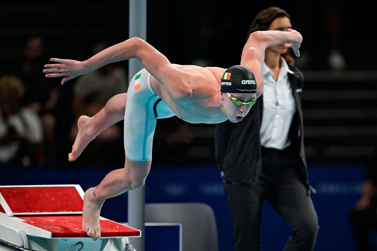 Paris Olympics 2024: Daniel Wiffen wins 800m Freestyle gold as Ireland ...