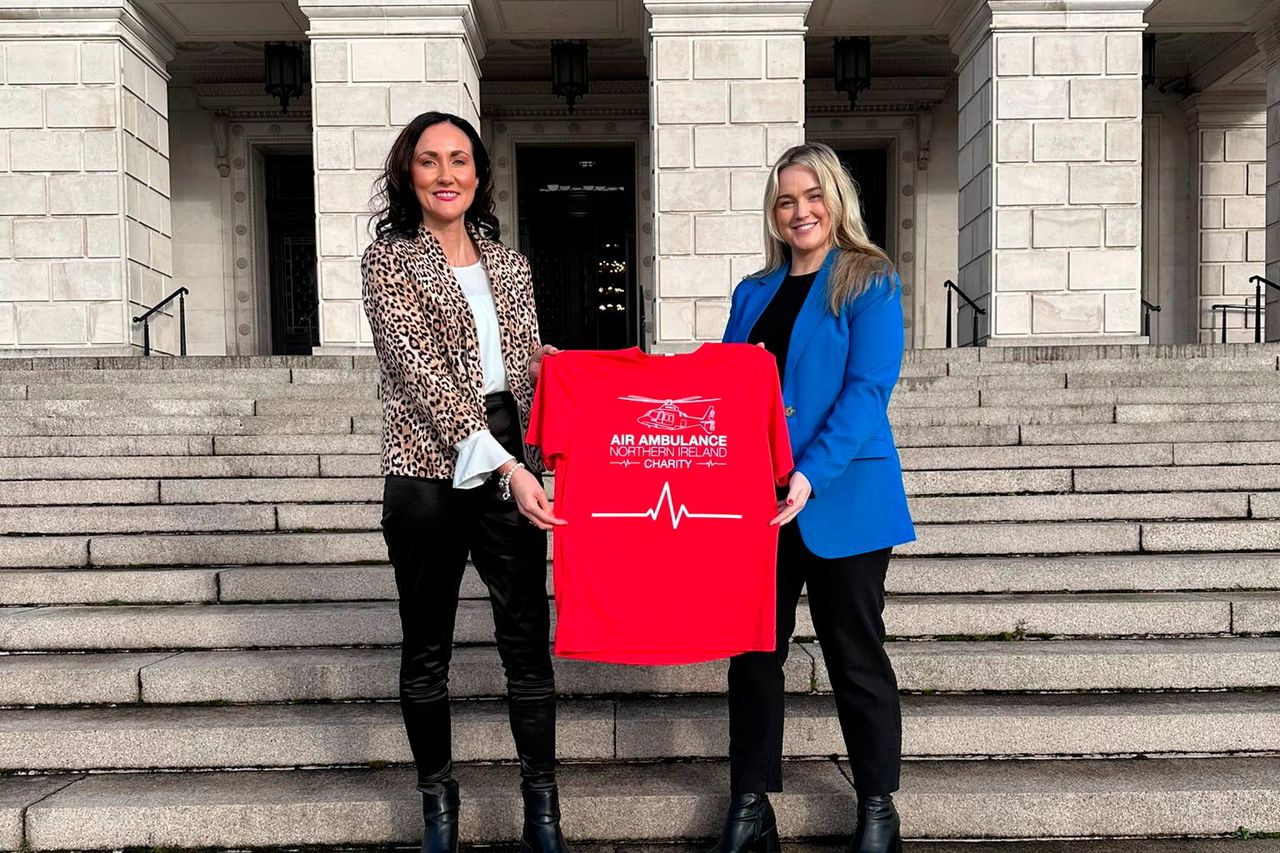 DUP MLA to run her first marathon to raise money for Air Ambulance NI ...