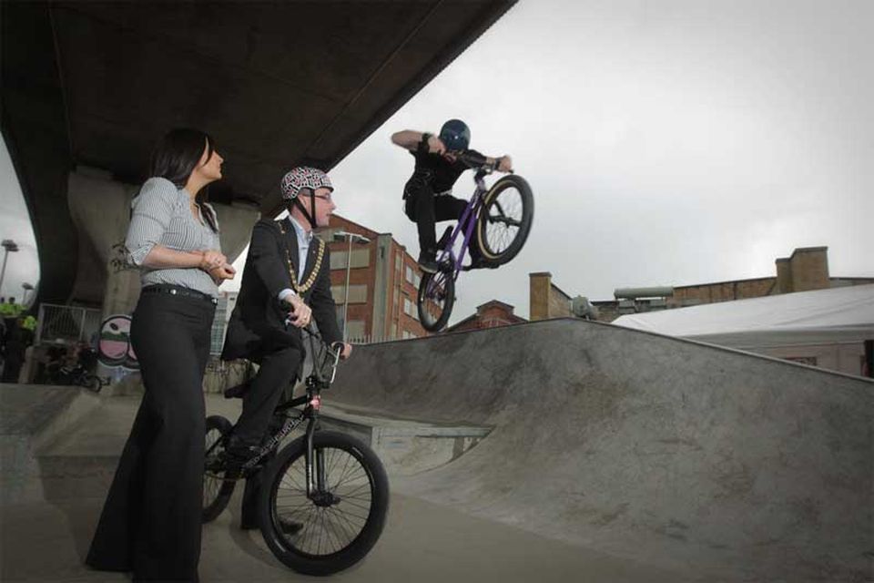 Urban sports park puts a new spin on community bridge building ...