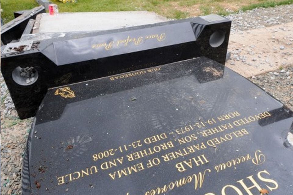 Shoukri grave smashed | BelfastTelegraph.co.uk