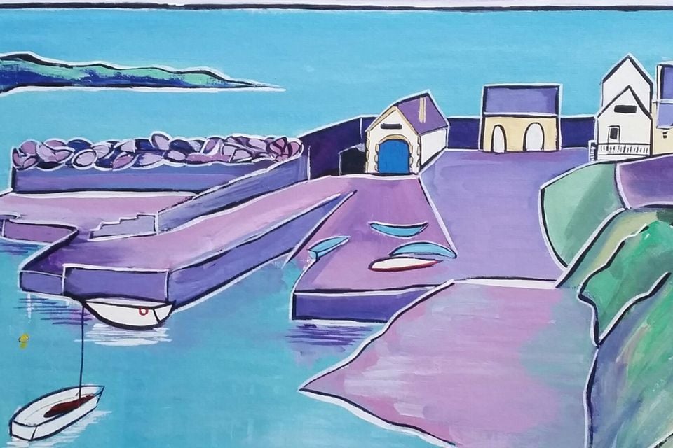 Artist Adrian Margey puts Northern Ireland's top landmarks in the frame ...