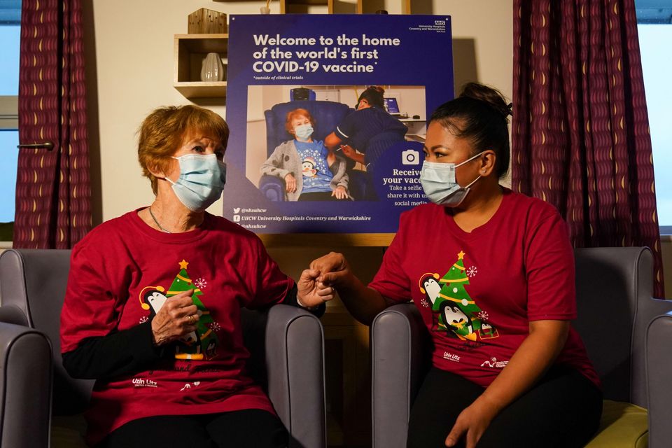 Grandmother who had world’s first Covid jab urges vaccine take-up on ...