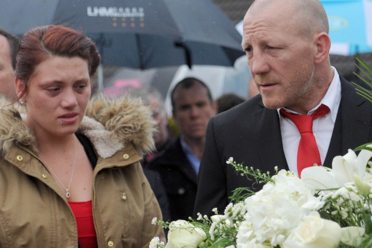 Eamonn Magee Jr Funeral Emotional Scenes As Hundreds Bid Farewell To