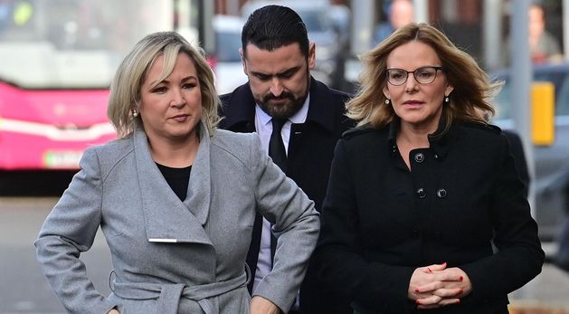 Loyalist gangs ‘ensured Michelle O’Neill wasn’t hassled at Baroness May ...
