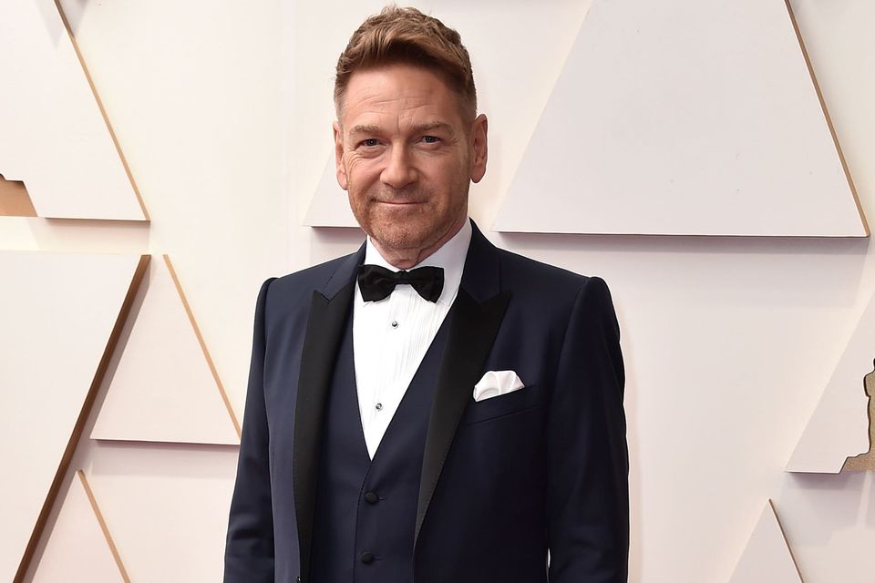 Sir Kenneth Branagh makes red carpet return at star-studded Oscar ...