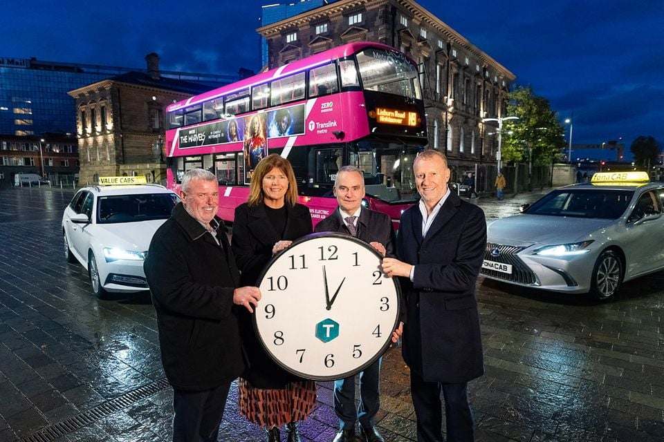 Belfast: Translink’s late night Christmas bus and train services return ...