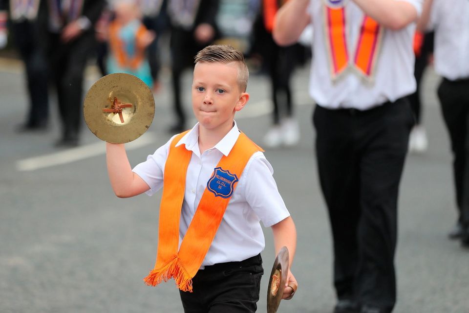 Twelfth 2021: Orangemen parade in Hillsborough [Photos ...