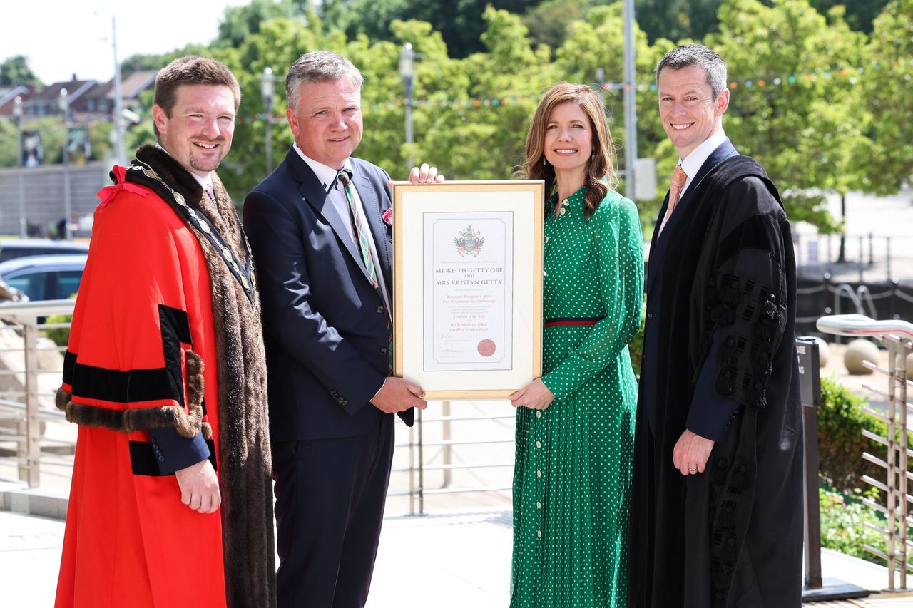 Keith and Kristyn Getty: Grammy-nominated hymnwriters receive Freedom ...