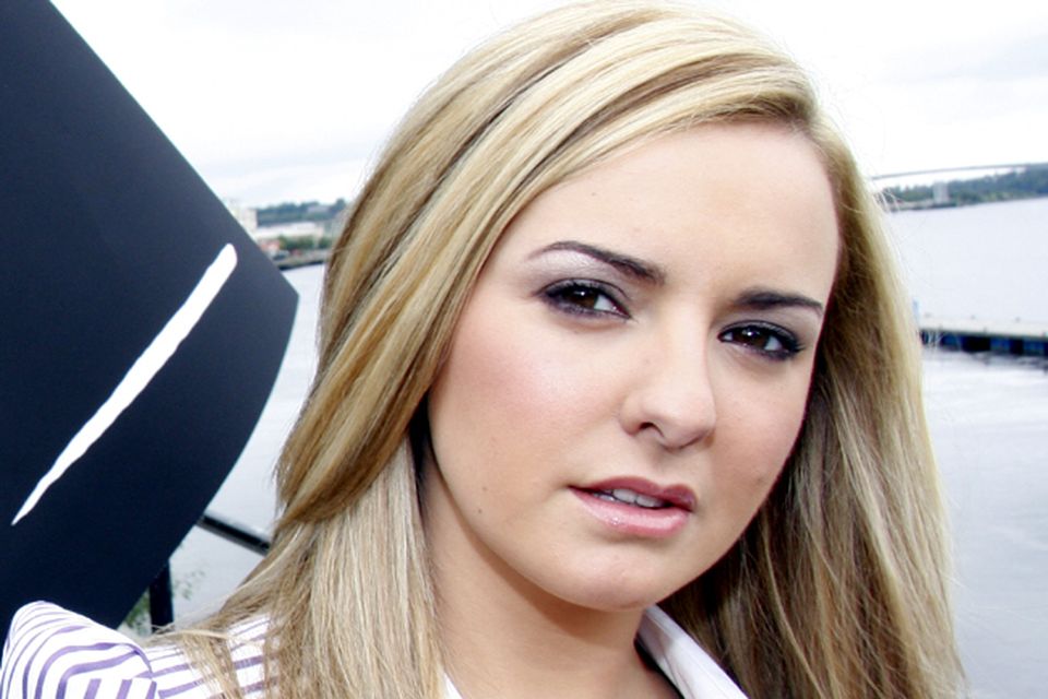 Curls aloud: Nadine Coyle's sister is the face of new hair product ...