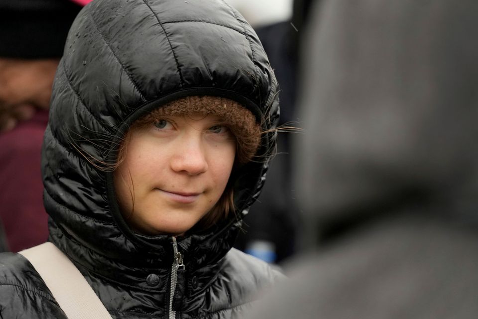 Greta Thunberg joins protest in Germany against coal mine expansion ...