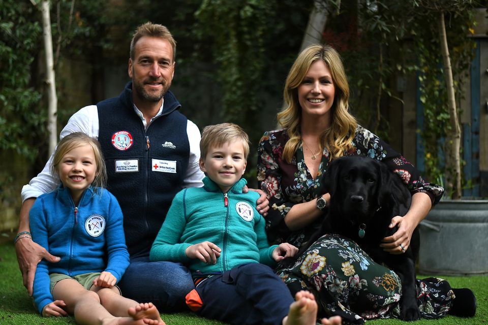 The calm before the storm: Ben Fogle relaxes with family ahead of ...