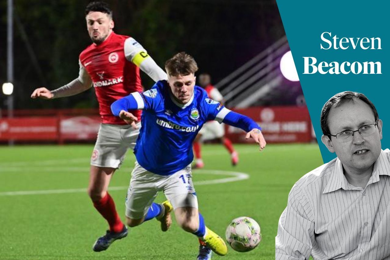 Larne looked like champions and Linfield title bid seems over ...