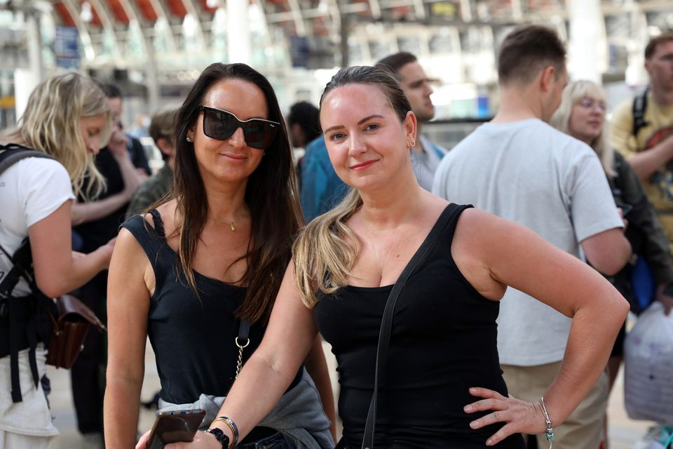 Excitement and ‘abject panic’ for Glastonbury revellers taking train to ...