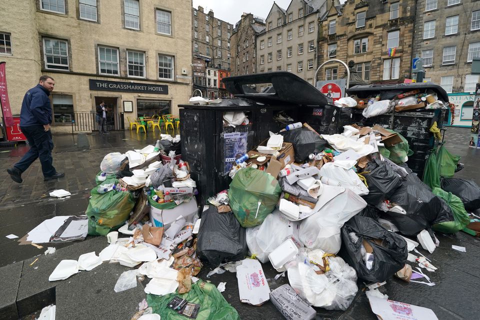 Edinburgh’s rubbish mountains bring value of waste workers ‘into sharp ...