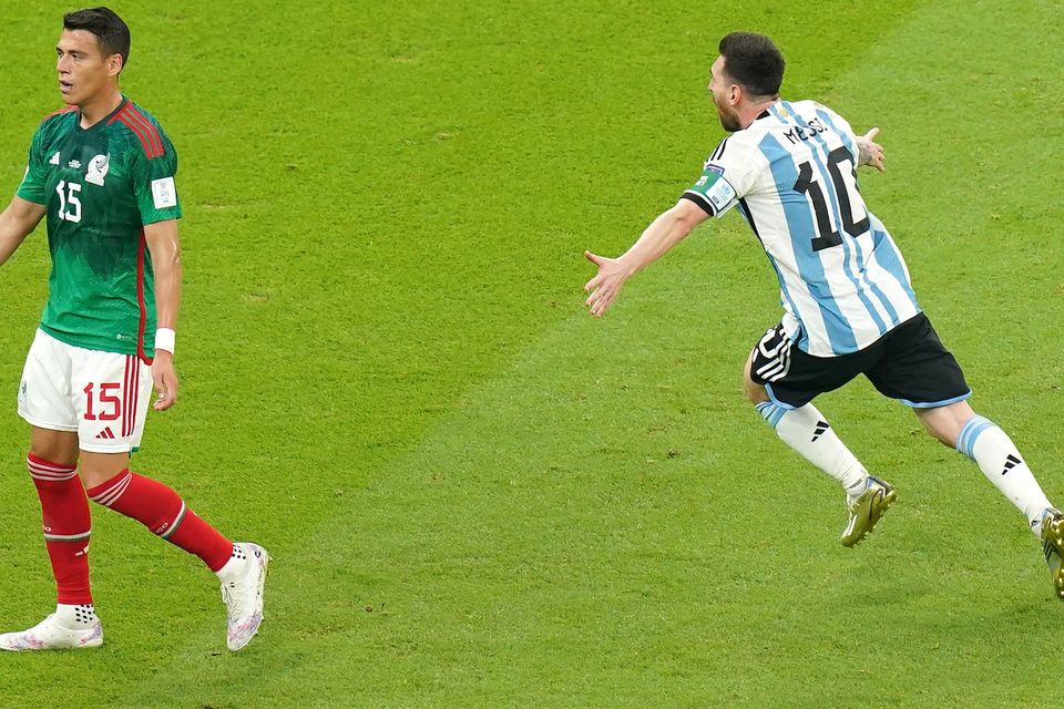 Lionel Messi sparks Argentina as win over Mexico keeps World Cup hopes ...