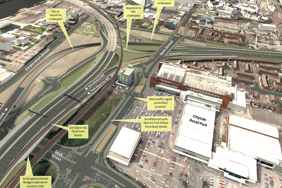 Belfast's new York Street interchange in pictures | BelfastTelegraph.co.uk