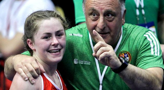 Belfast boxer Caitlin Fryers guaranteed a medal at European ...
