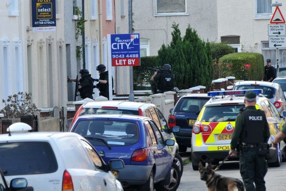 Armed police storm house | BelfastTelegraph.co.uk