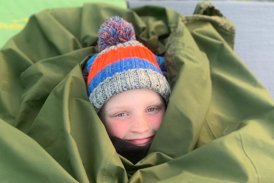 Boy, eight, to sleep in his garden for 100 nights for Captain Tom 100 ...