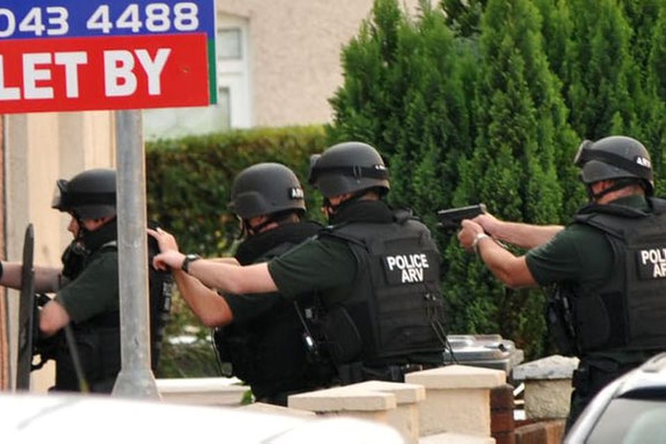 Armed police storm house | BelfastTelegraph.co.uk