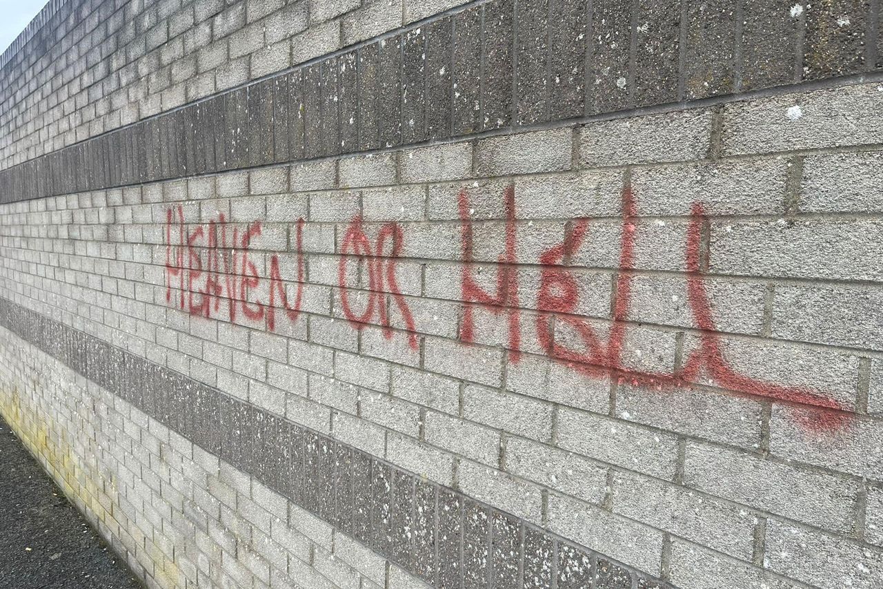 Carla Lockhart condemns Christian graffiti in Lurgan: ‘This is no way ...
