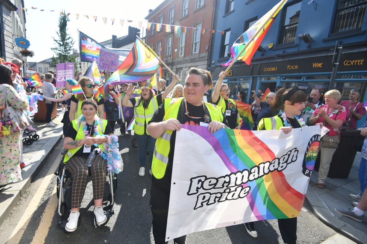 First Pride parade takes place in Co Fermanagh | BelfastTelegraph.co.uk