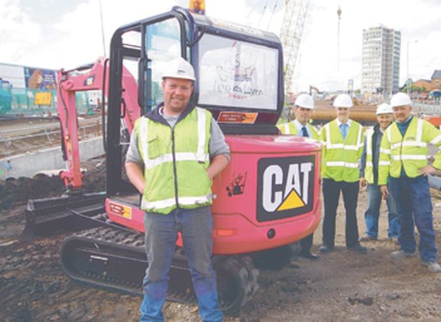 Heartless thieves make off with charity's pink digger ...