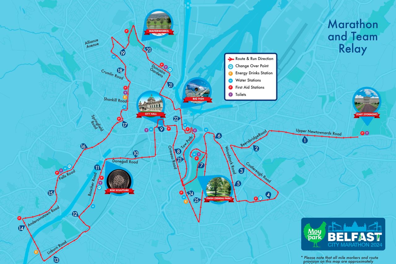 Belfast City Marathon 2024: Road closure details and everything you ...