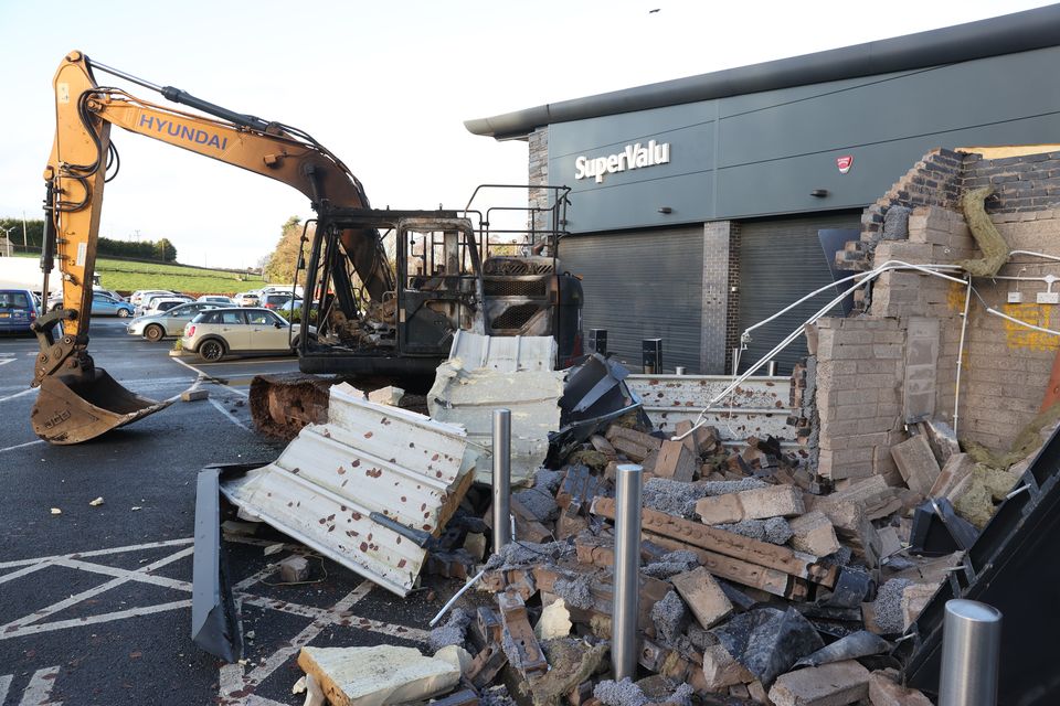 Stolen digger used to rip out ATM in Co Armagh theft | BelfastTelegraph ...