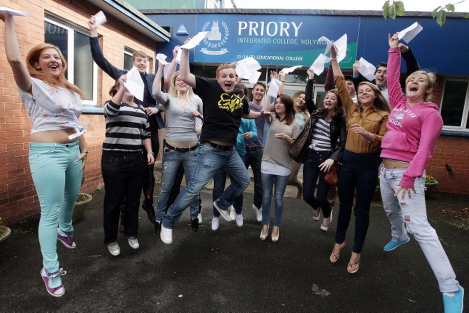 In Pictures: Students celebrate A-level results | BelfastTelegraph.co.uk