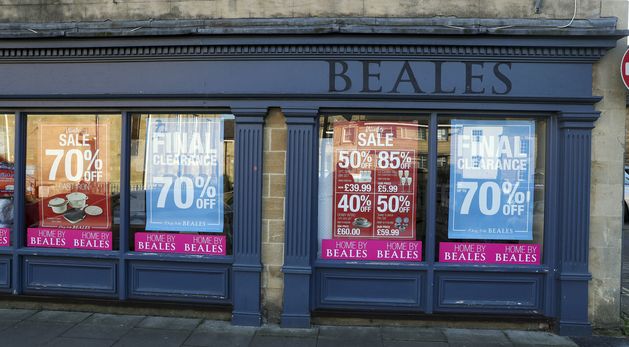 Final bust Beales stores to close two weeks early due to coronavirus ...