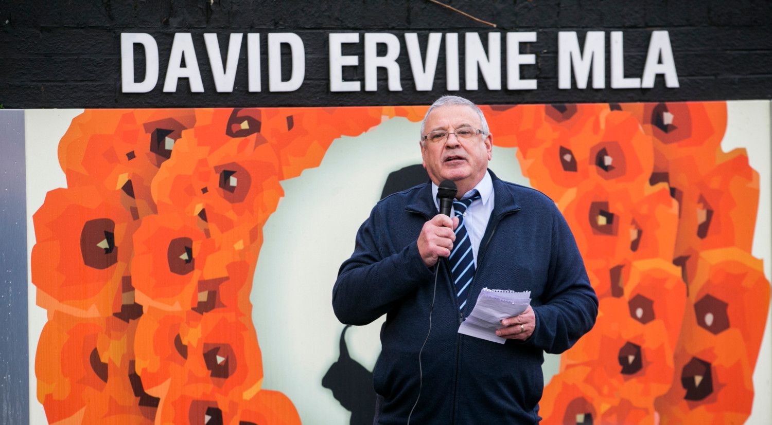 Storm-hit memorial to PUP's David Ervine will be replaced ...