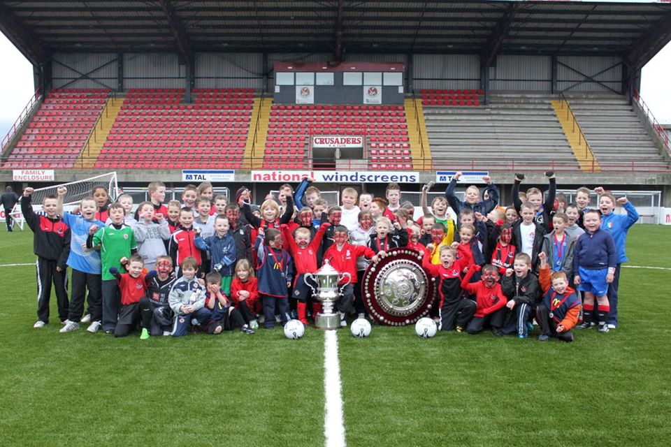 Crusaders celebrate mini soccer birthday | BelfastTelegraph.co.uk