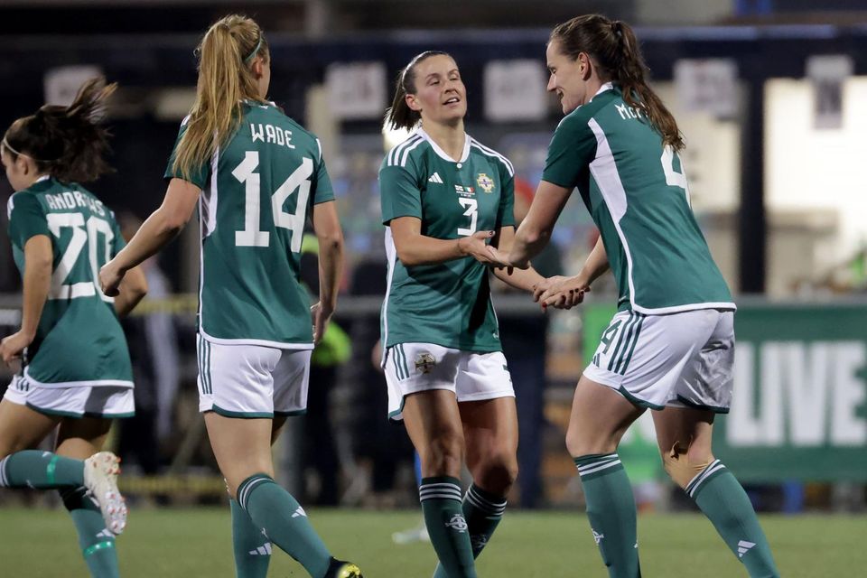 Jackie Burns and Sarah McFadden set sights on Euro 2025 qualification ...