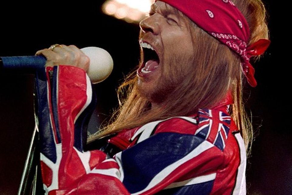 Axl walks off stage after missiles | BelfastTelegraph.co.uk