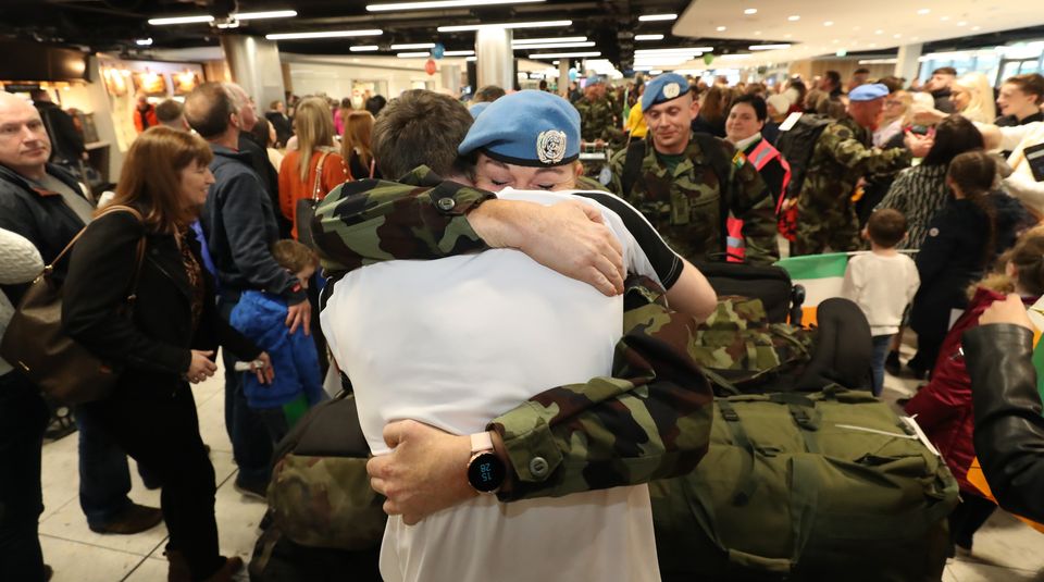 Defence Forces battalion back in Dublin after Lebanon deployment ...